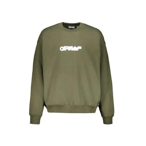 Off-White Logo Sweatshirt - Green