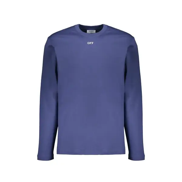 Off-White Long-sleeve T-shirt - Blue