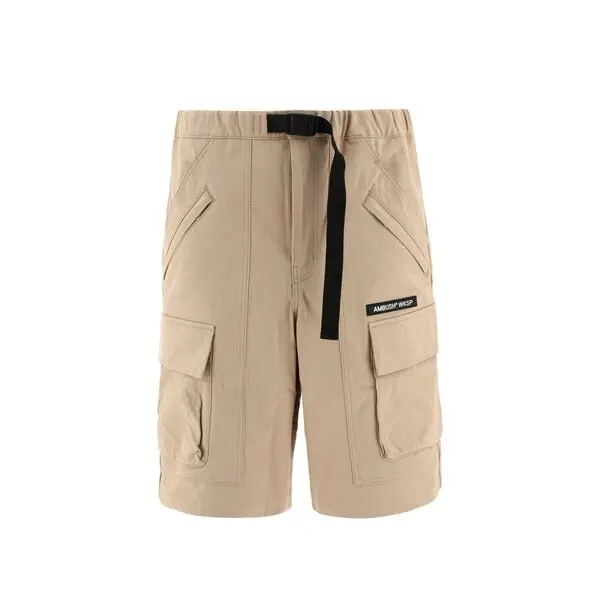 AMBUSH Cotton Bermuda Shorts - Cream