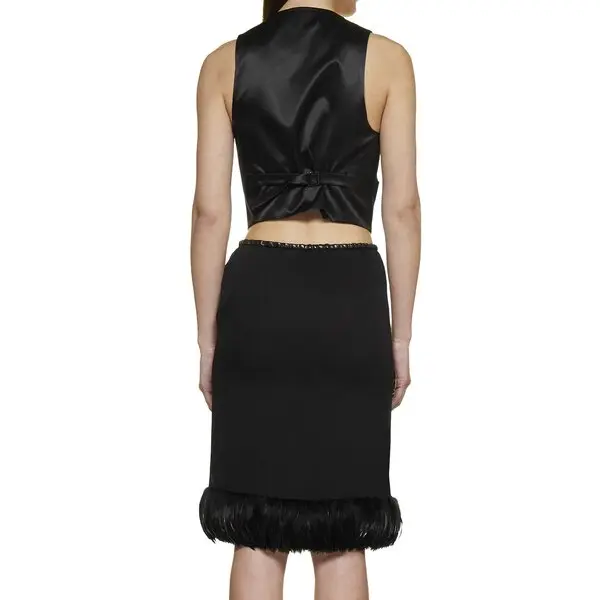 Saint Laurent Silk Skirt