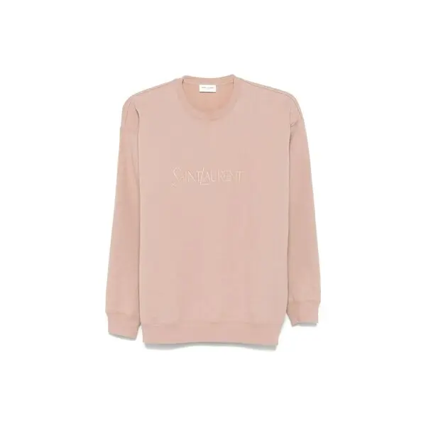 Saint Laurent Cotton Logo Sweatshirt