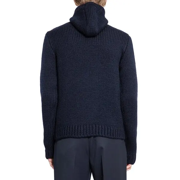 Prada Wool Hooded Sweater