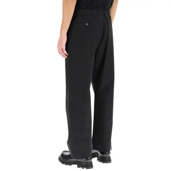 Alexander McQueen Cotton Trousers