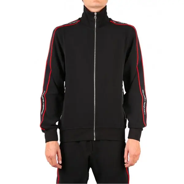 Alexander McQueen Logo Zipped Sweatshirt