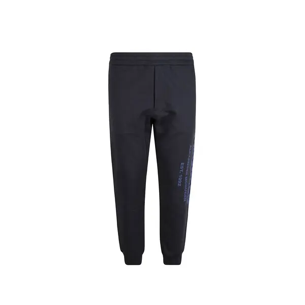 Alexander McQueen Cotton Logo Sweatpants