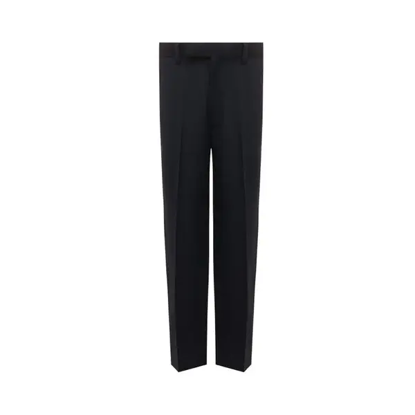 Prada Wool Classic Pants - Blue