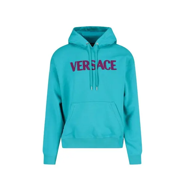 Versace Cotton Logo Sweatshirt - Green