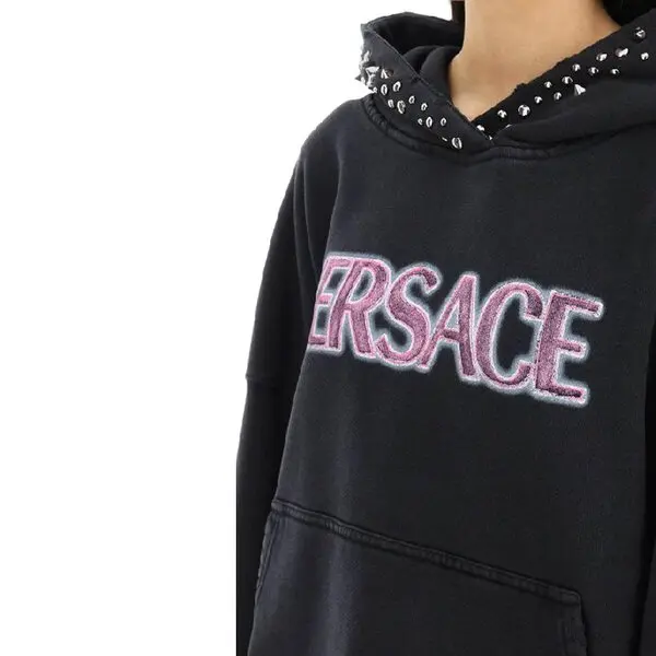 Versace Cotton Logo Sweatshirt