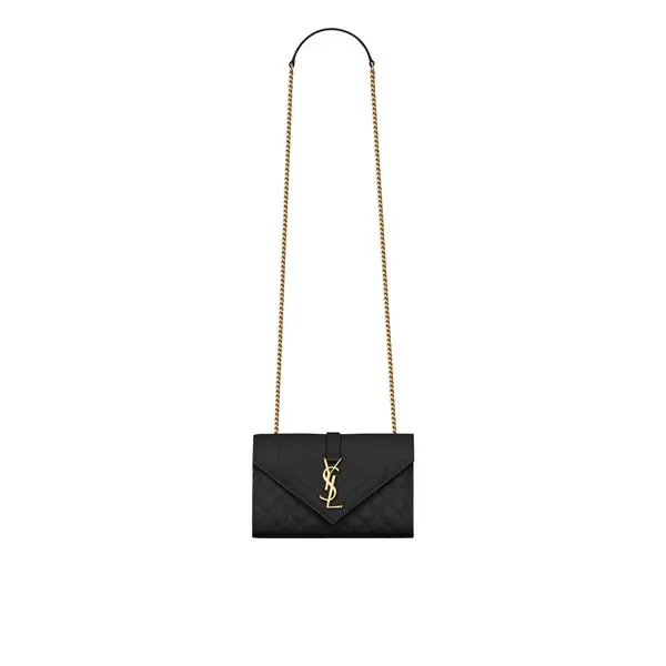 Saint Laurent Envelope Small Bag - Black