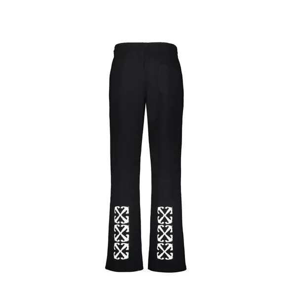 Off-White Cotton Track Pants