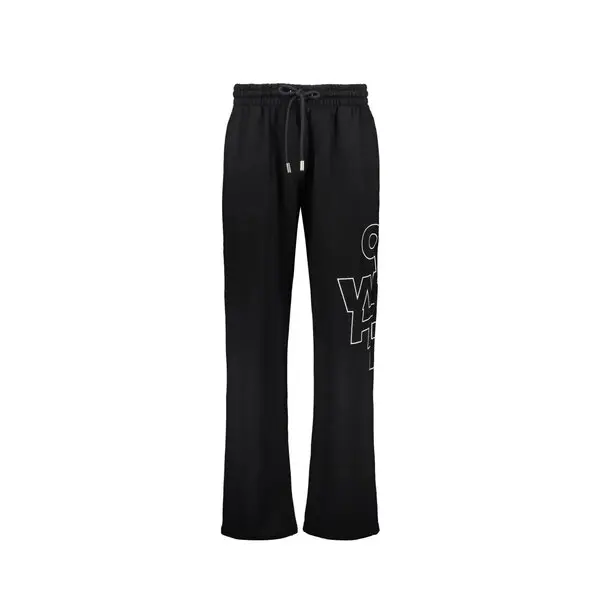 Off-White Cotton Track Pants