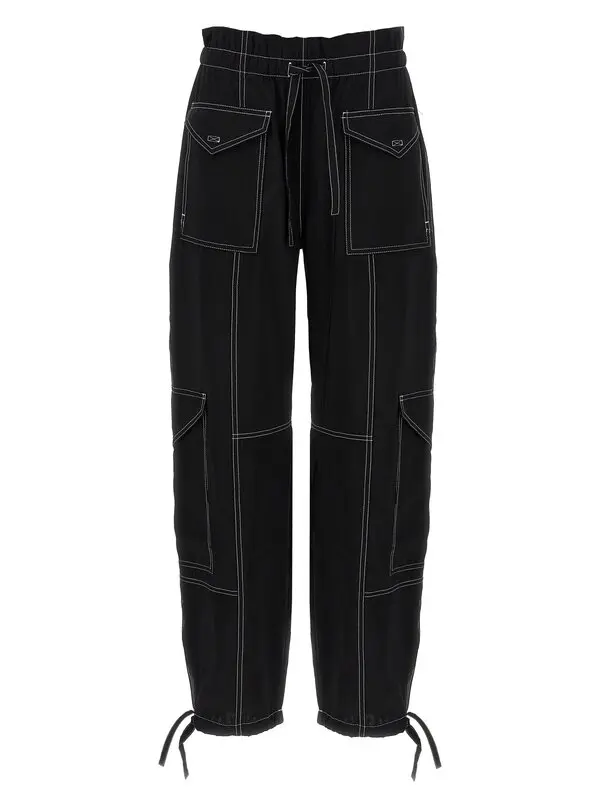 GANNI Light Slub Pocket' Pants
