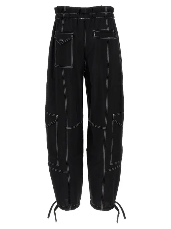GANNI Light Slub Pocket Pants