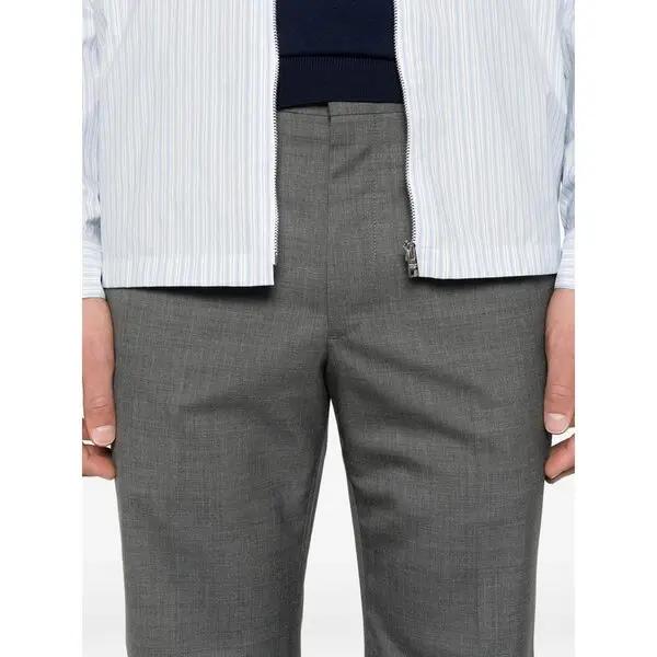 Prada Grey Trousers Tailored Trousers