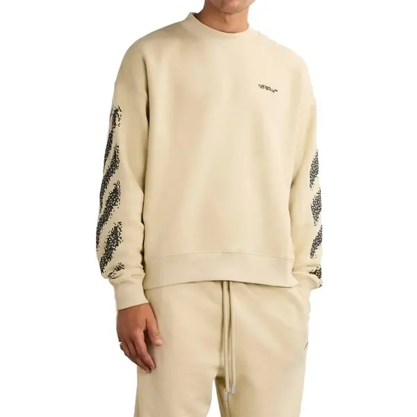Off-White Logo Sweatshirt - Cream