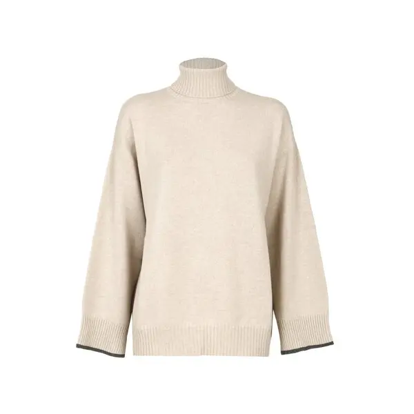 Brunello Cucinelli Cashmere Sweater - Cream