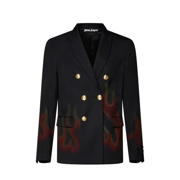 Palm Angels Fire Blazer - Black
