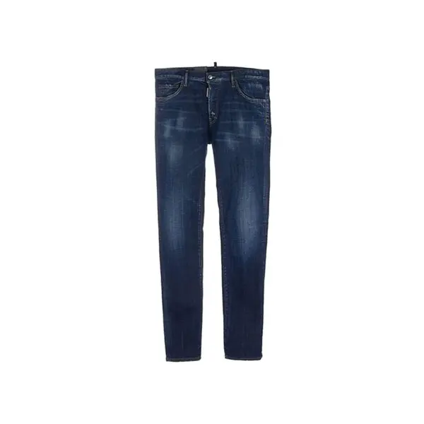 Dsquared2 Cotton Denim Jeans - Blue