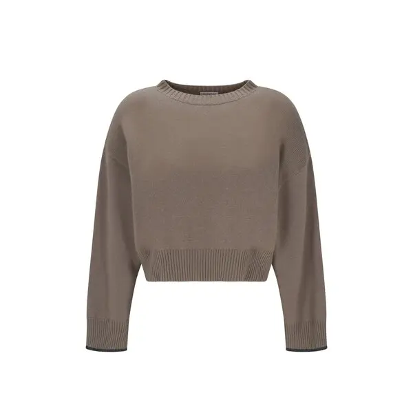 Brunello Cucinelli Cashmere Sweater - Cream