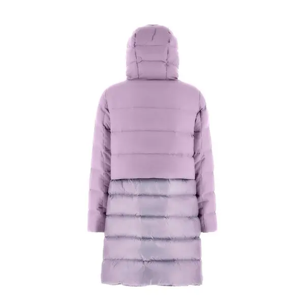 Herno Wool Down Coat - Purple
