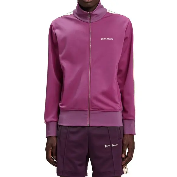 Palm Angels Logo Track Sweatshirt - Pink