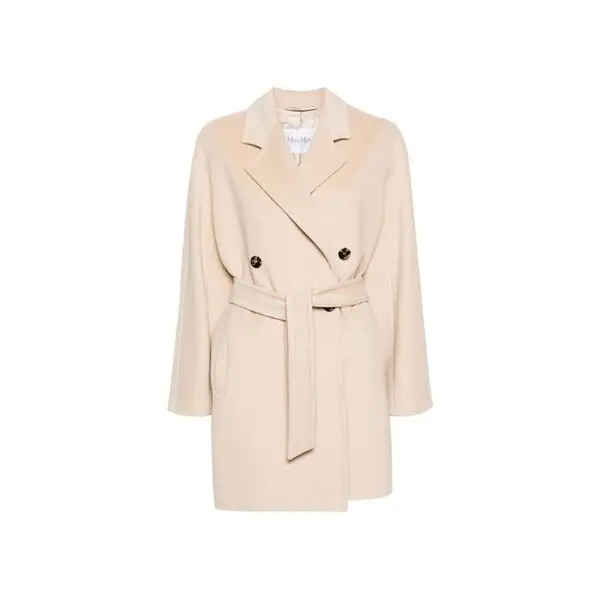 Max Mara Pila Wool And Cashmere Coat - Cream