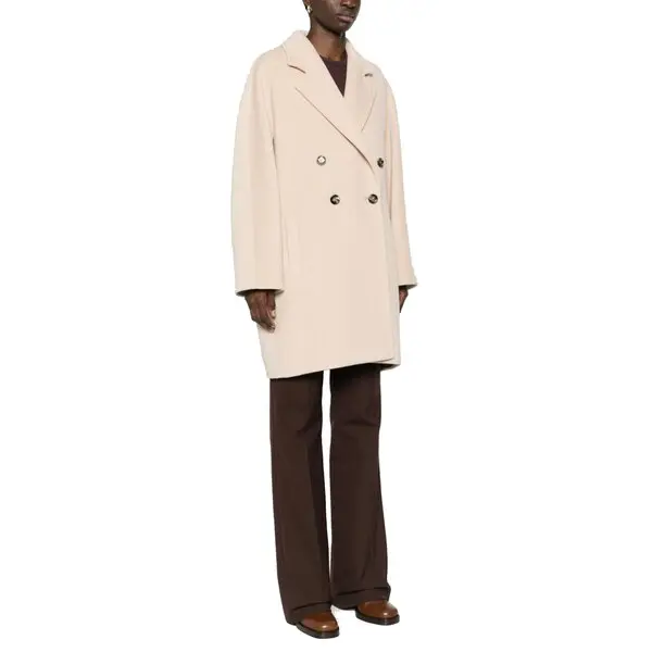 Max Mara Pila Wool And Cashmere Coat - Cream