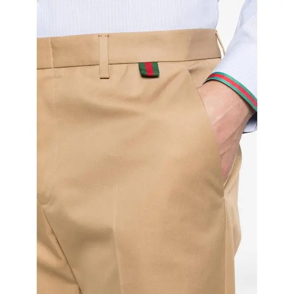 Gucci Neutrals Trousers Tailored Trousers