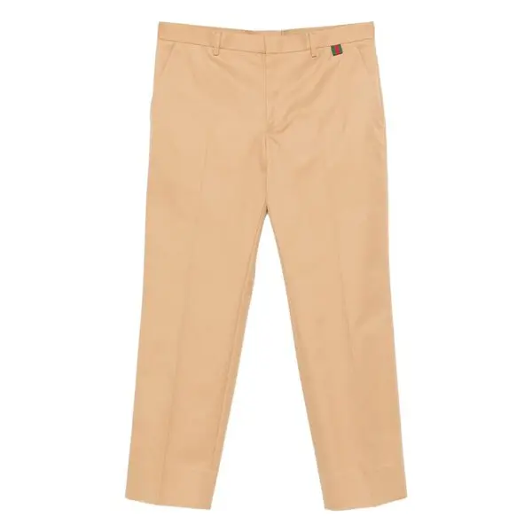 Gucci Neutrals Trousers Tailored Trousers - Cream