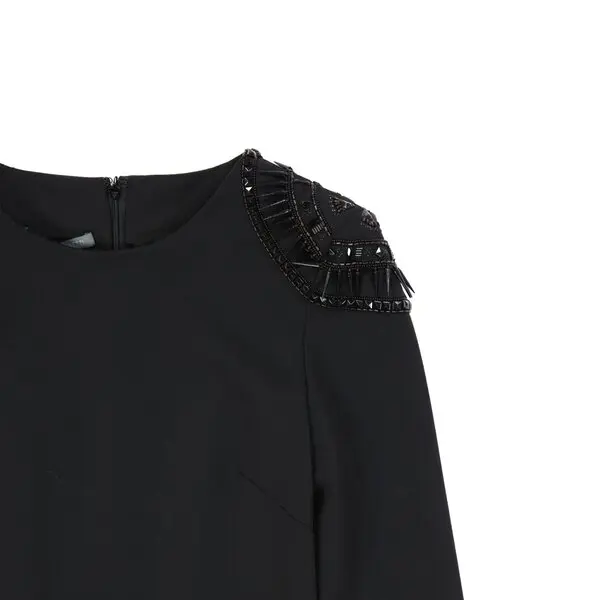 Alberta Ferretti Wool Blend Dress