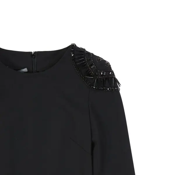 Alberta Ferretti Wool Blend Dress