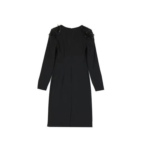 Alberta Ferretti Wool Blend Dress