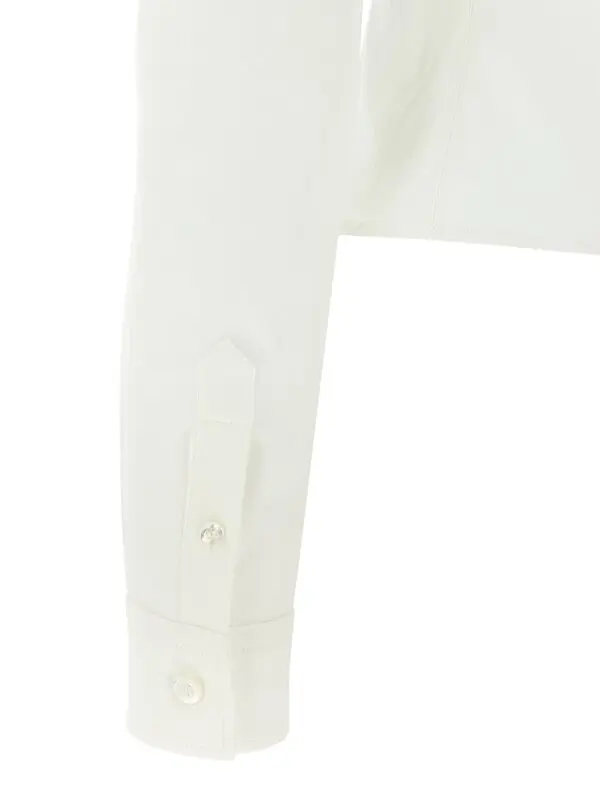 Balenciaga Oxford Cotton Shirt - White