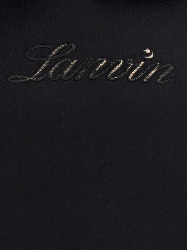 LANVIN Logo Hoodie