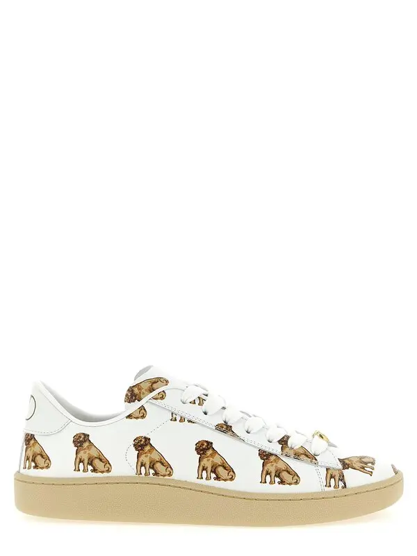 Valentino Garavani Royco Leather Sneakers - White