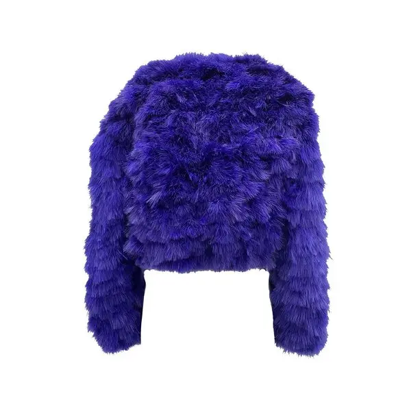 Dsquared2 Feathers Bomber Jacket - Blue