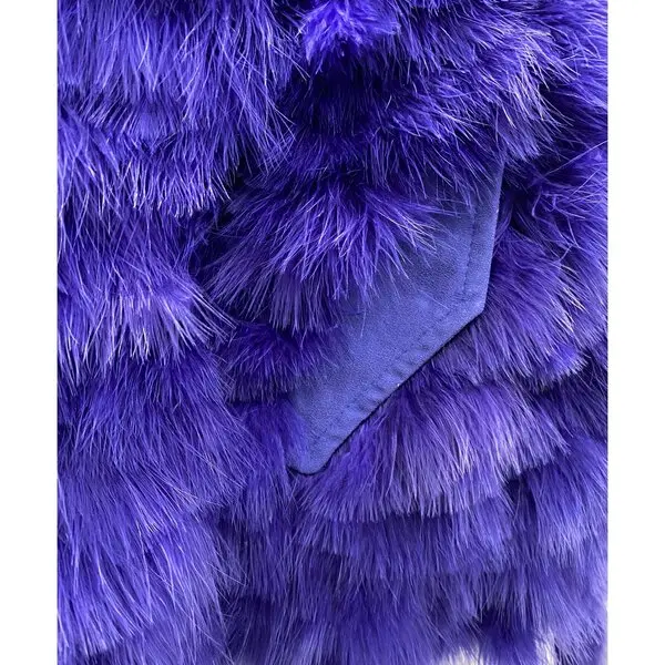 Dsquared2 Feather Bomber Jacket - Blue