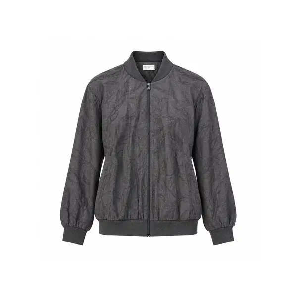 Brunello Cucinelli Wool Jacket - Gray