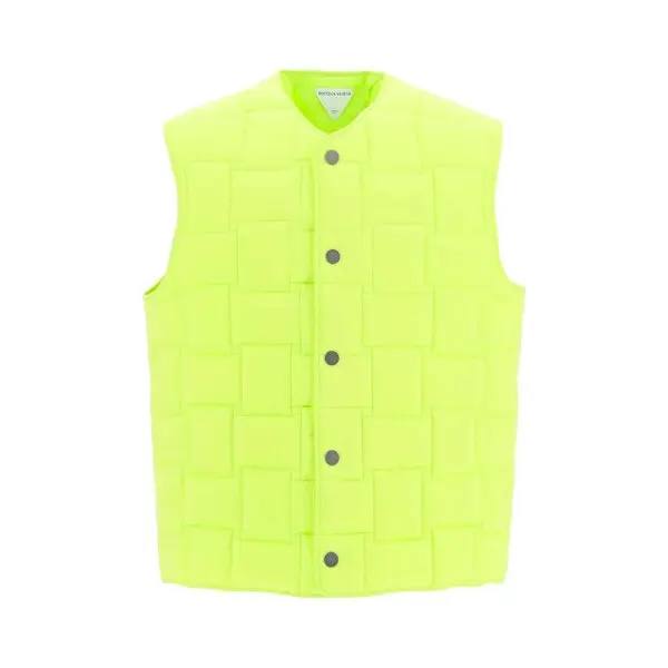 Bottega Veneta Padded Vest Jacket - Green