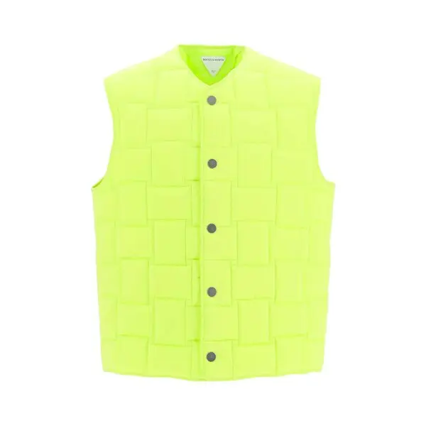 Bottega Veneta Padded Vest Jacket - Green