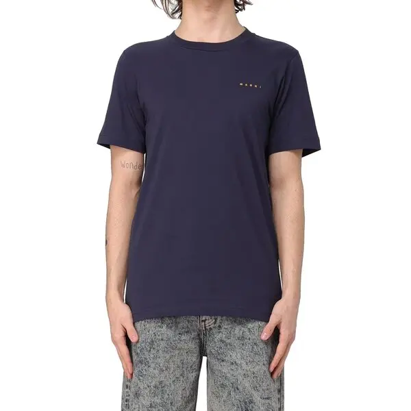 Marni Cotton Logo T-shirt - Black