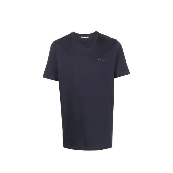 Marni Cotton Logo T-shirt - Black