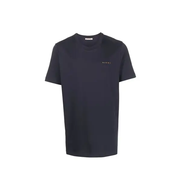 Marni Cotton Logo T-shirt - Black