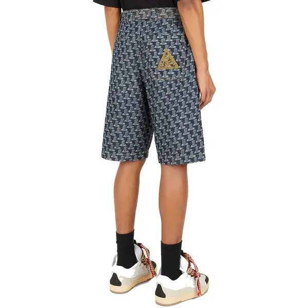 LANVIN Column Monogram Shorts