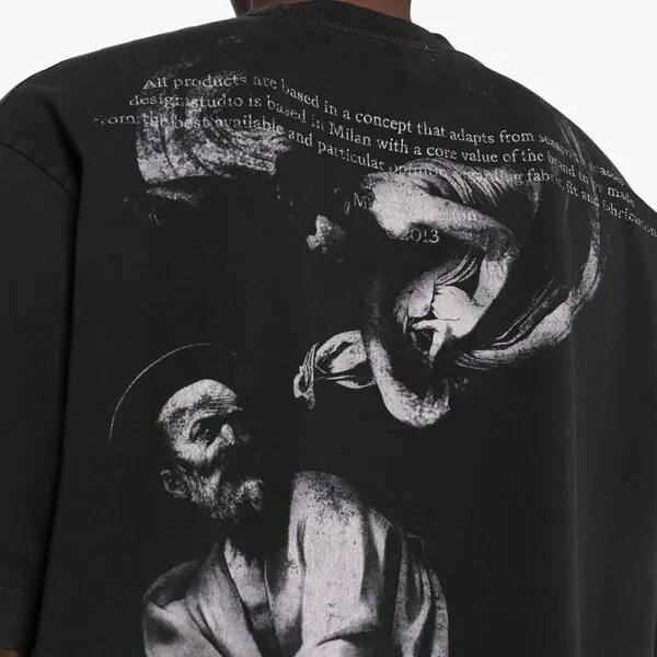 Off-White S.matthew Skate Logo-print T-shirt - Black