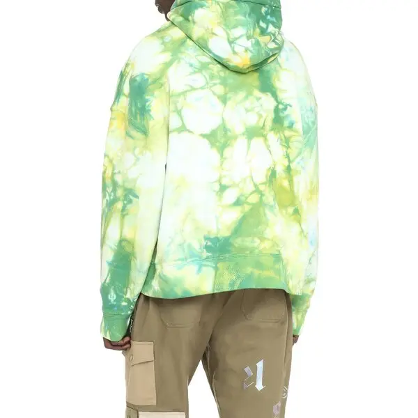 Palm Angels Hoodie Patch Sweatshirt - Green