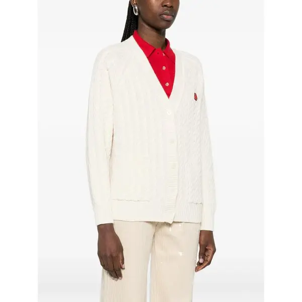 Kenzo Neutrals Knitwear Cardigans