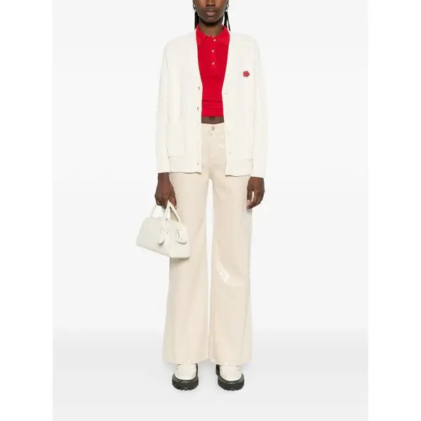 Kenzo Neutrals Knitwear Cardigans