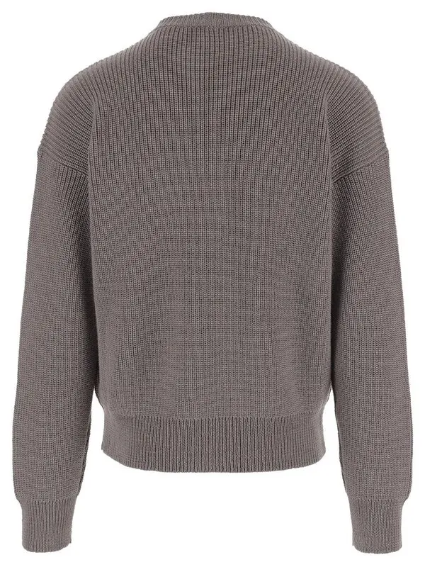 Giorgio Armani Virgin Wool Sweater - Gray