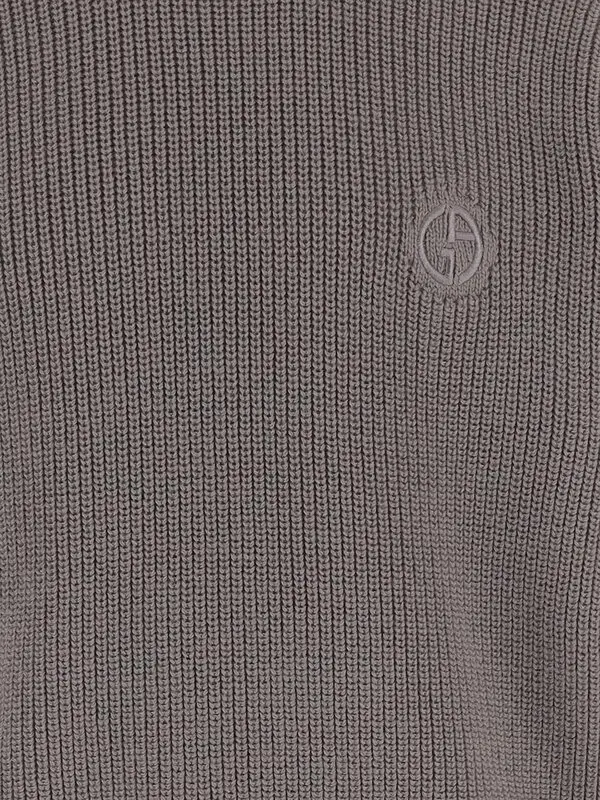 Giorgio Armani Virgin Wool Sweater - Gray